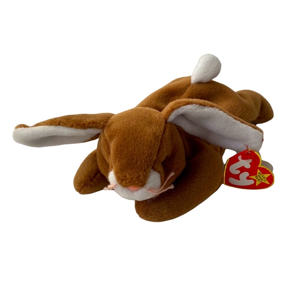 Ty | Toys | Ty Beanie Baby Ears Brown Bunny 4895 Nwt | Poshmark